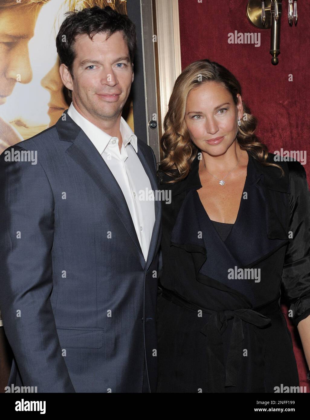 Actor and musician Harry Connick Jr. and wife Jill Goodacre attends the ...