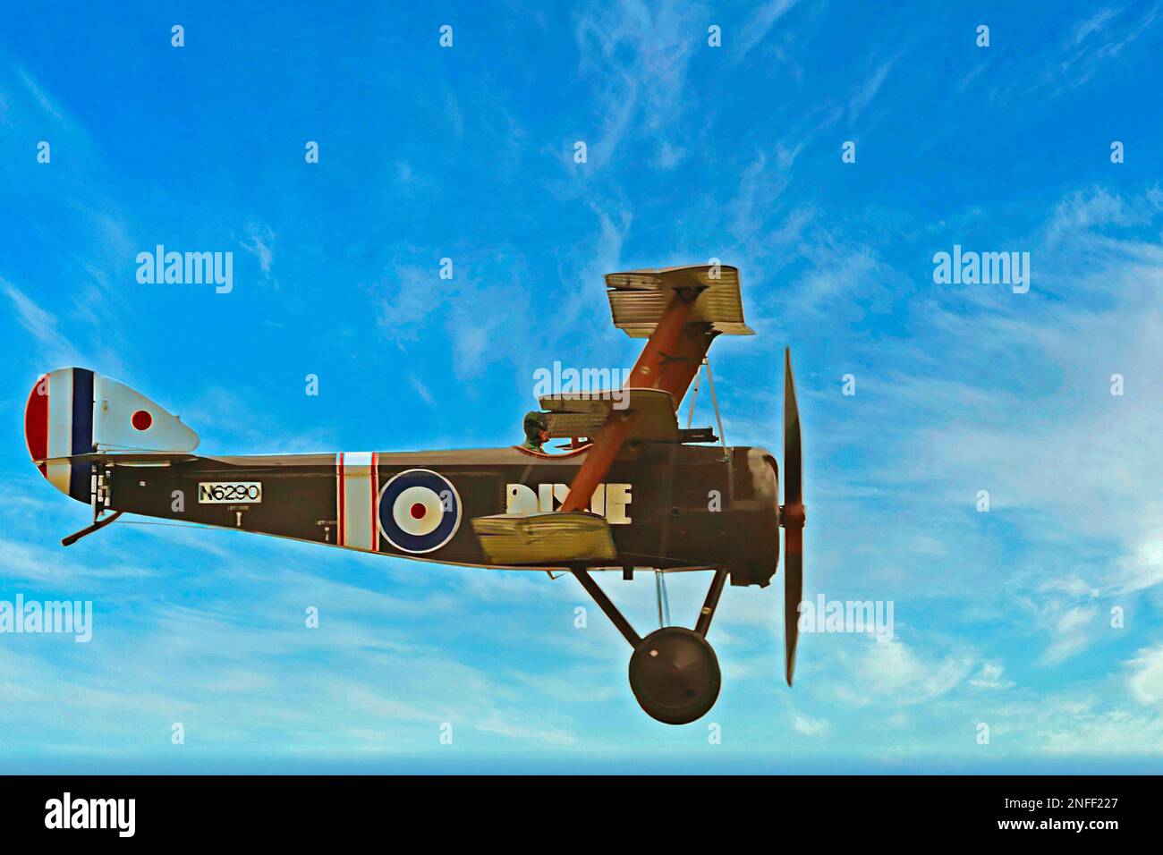 Sopwith Triplane In Flight Shuttleworth Collection Stock Photo - Alamy