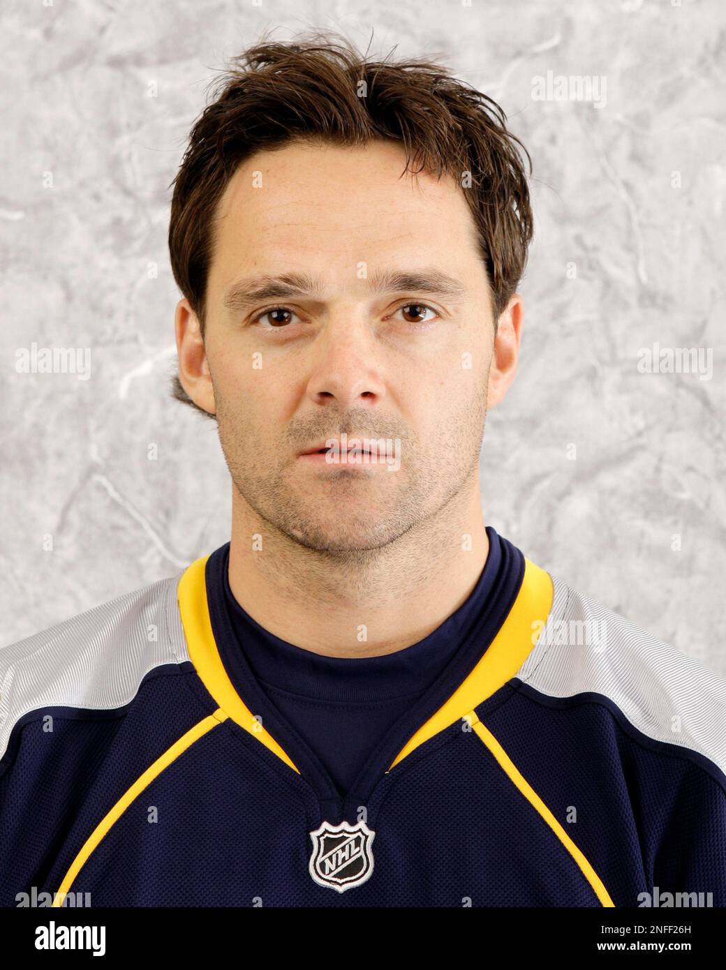 Nashville Predators left wing Vernon Fiddler is shown Sept. 19, 2008 ...