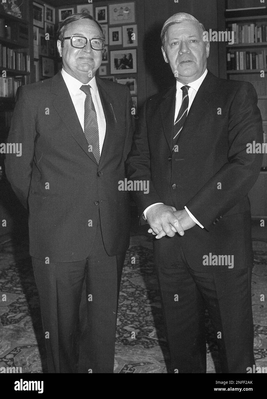 Former president of the West German Federal Office of Criminal Investigation (BKA) Horst Herold ...