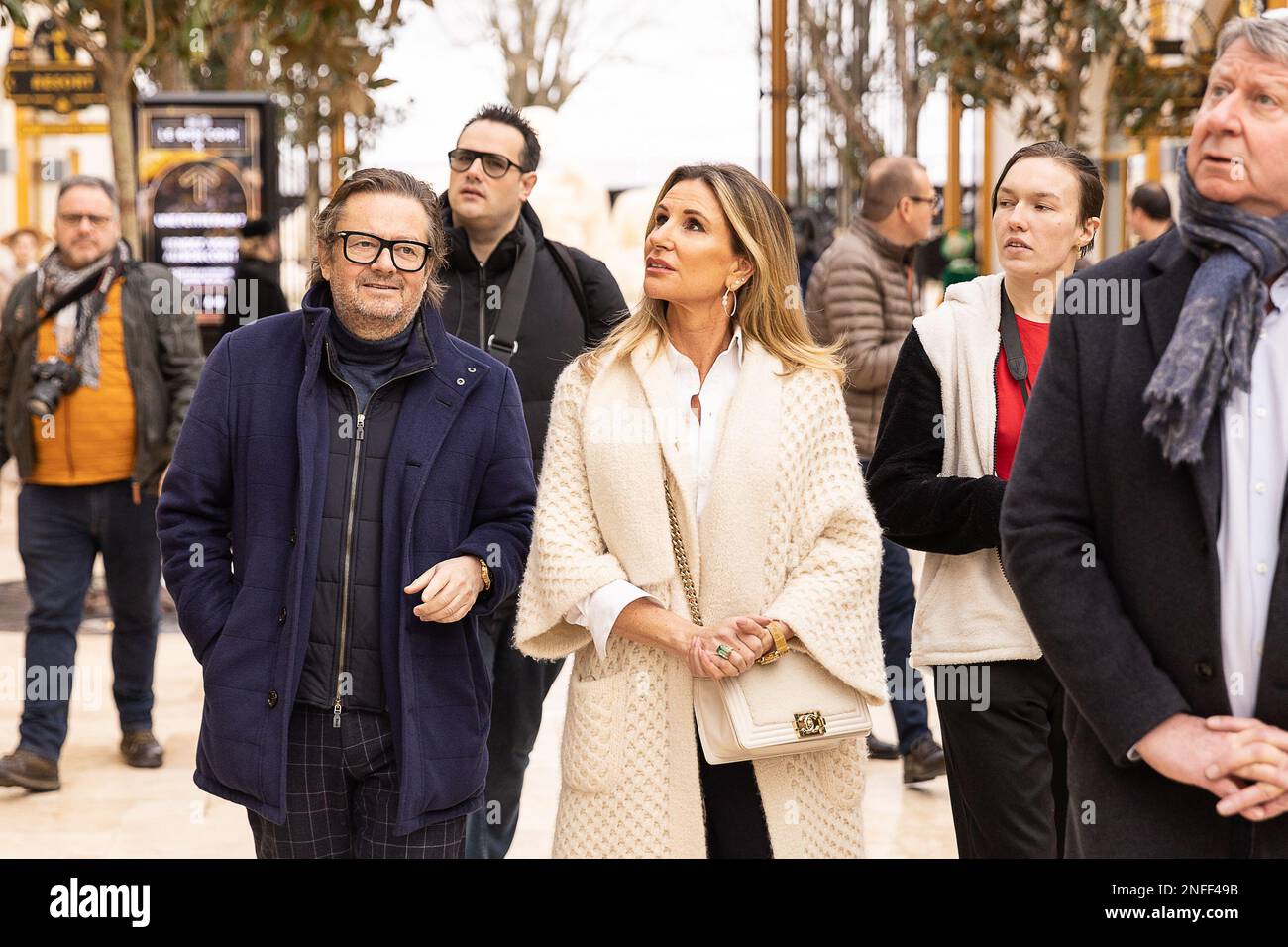 Belgian businessman Marc Coucke and wife Nathalie Coucke pictured ...