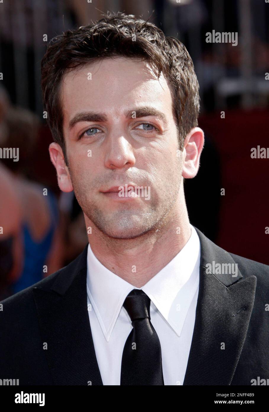 Actor B.J. Novak arrives at the 60th Primetime Emmy Awards in Los ...