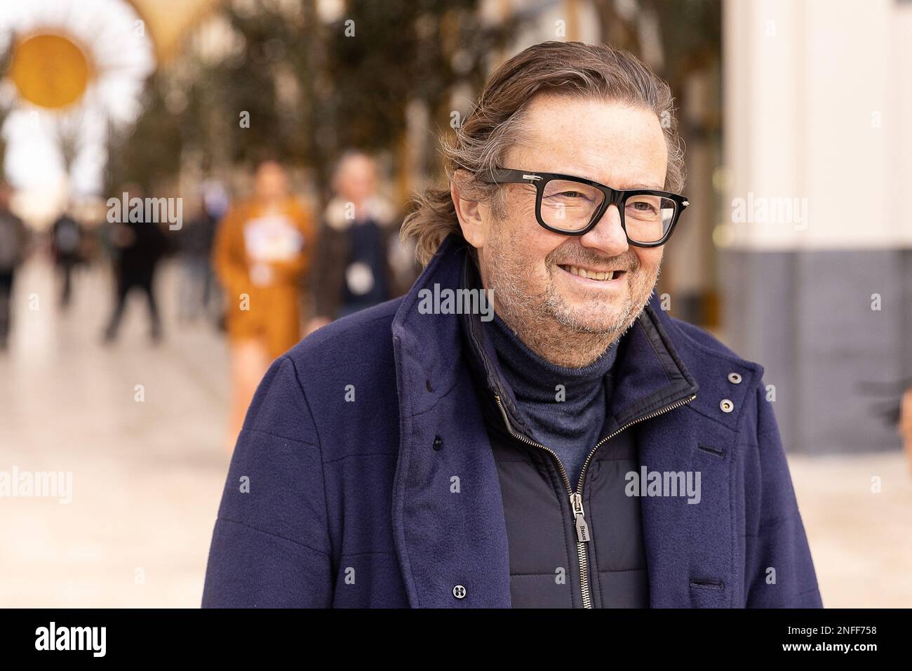 Belgian businessman Marc Coucke pictured during a press conference at ...