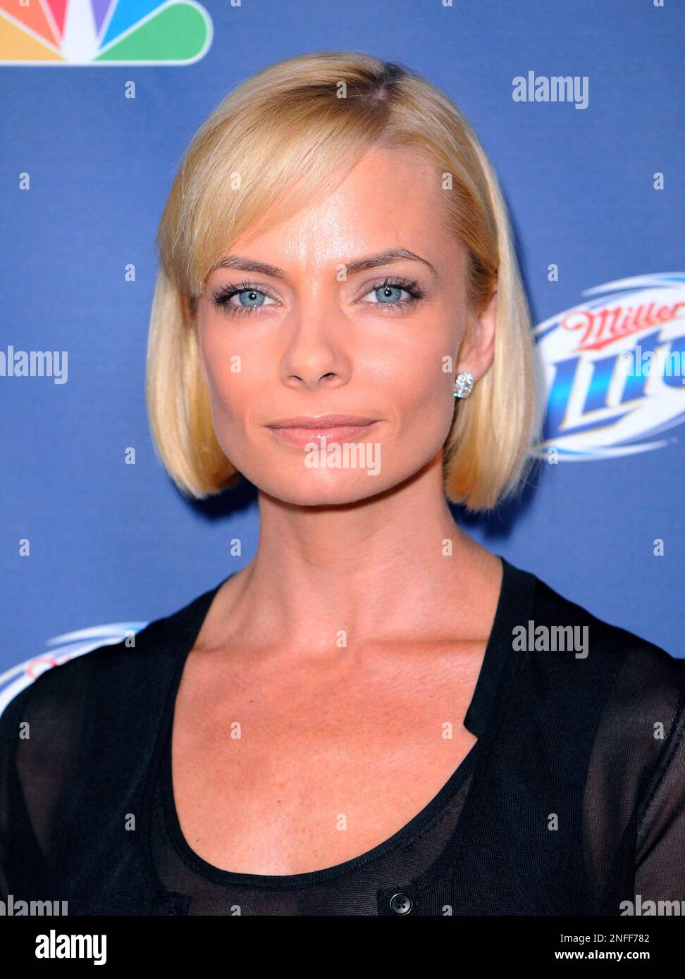 Jaime Pressly poses as she arrives at NBC's Fall Premiere Party ...