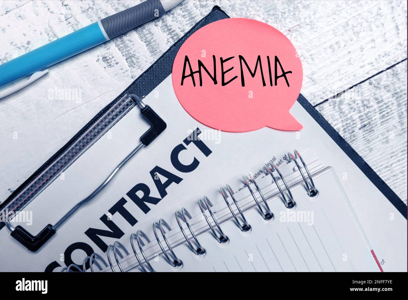 Text sign showing Anemia. Conceptual photo condition where there ...
