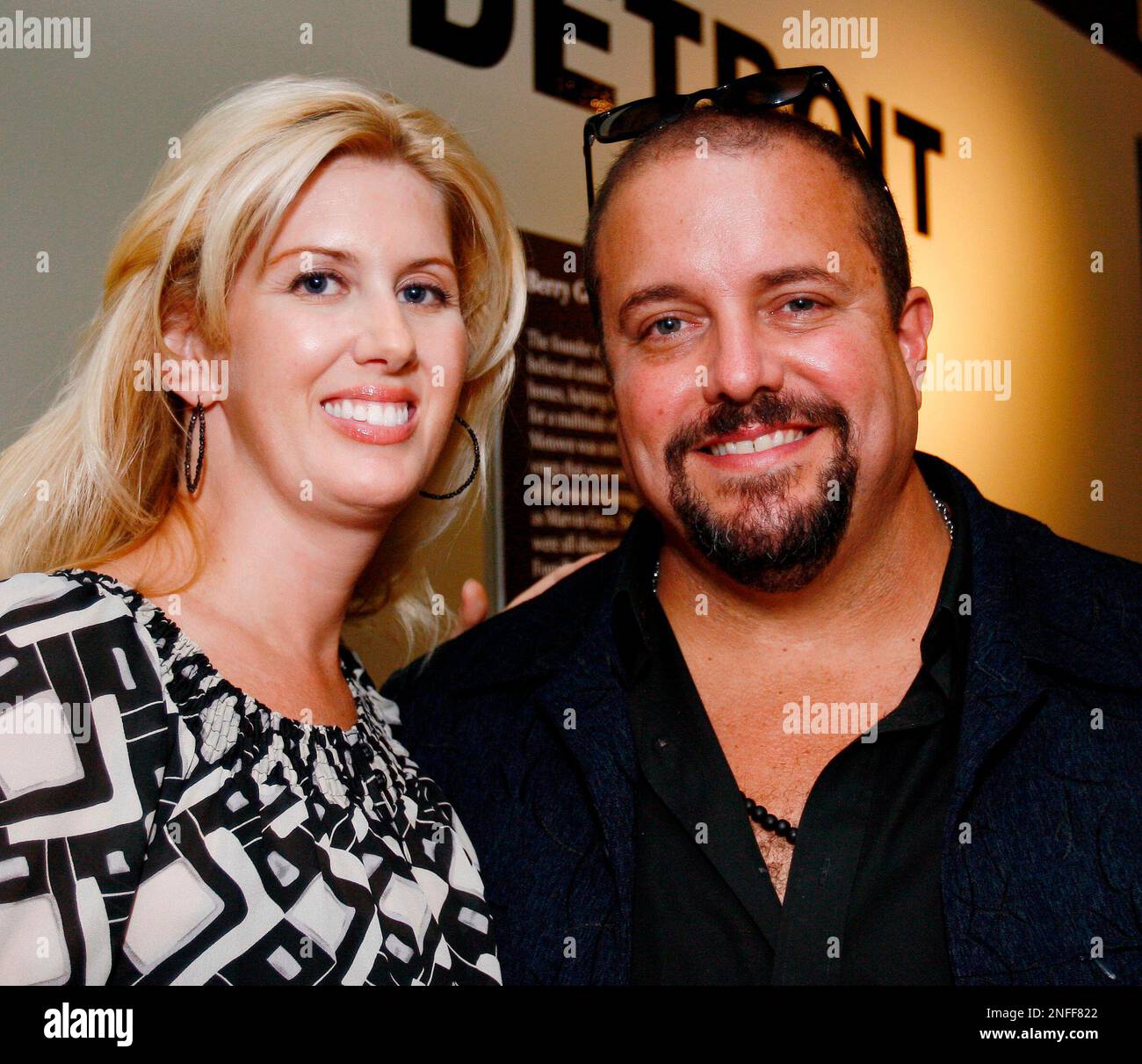 Paula Erickson, left, and Raul Malo attend the the first-ever ACM ...
