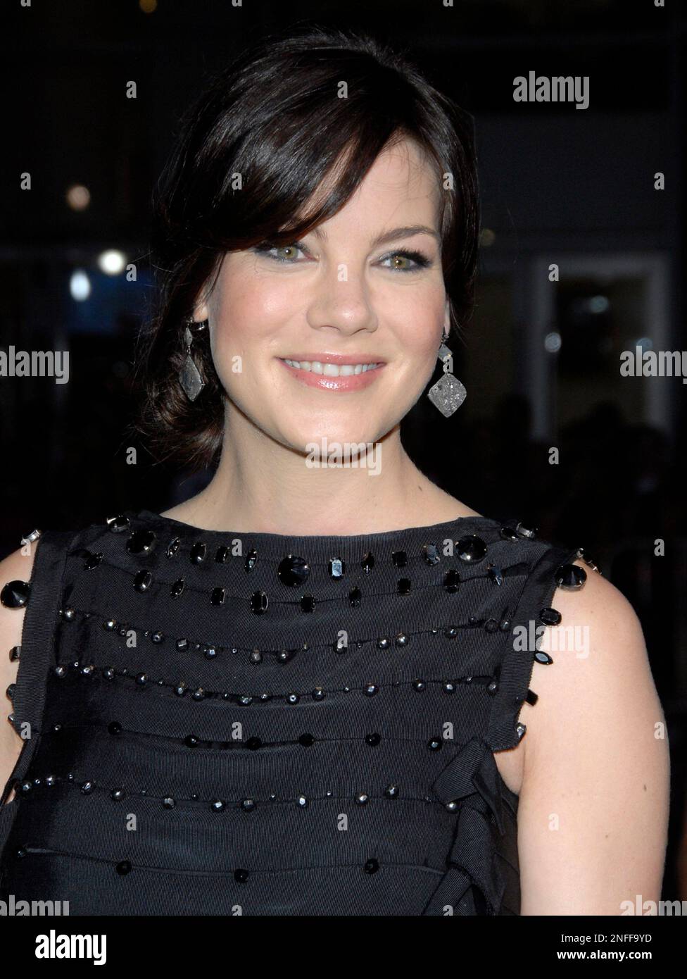 Actress Michelle Monaghan poses on the press line at the premiere of ...