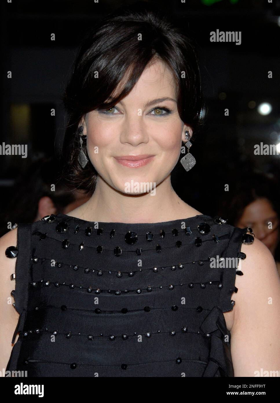 Actress Michelle Monaghan poses on the press line at the premiere of ...