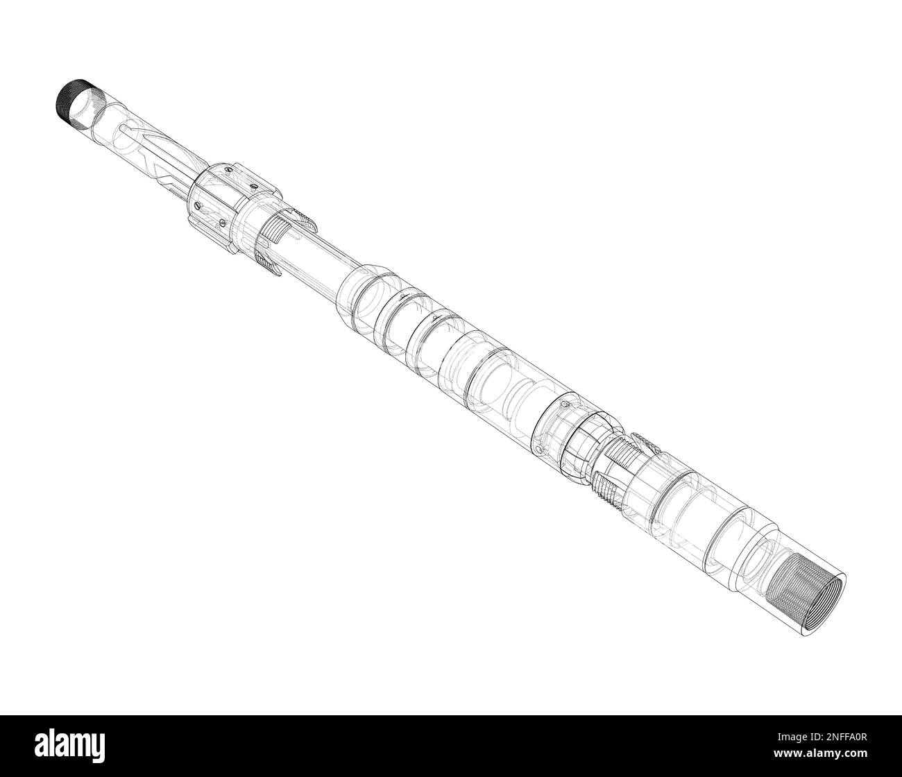 Cylindrical plant Black and White Stock Photos & Images - Alamy