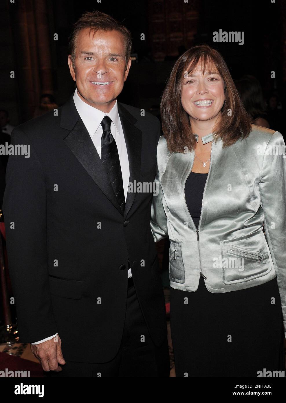 Television personality Mike Jerrick and guest attend the New Yorkers ...