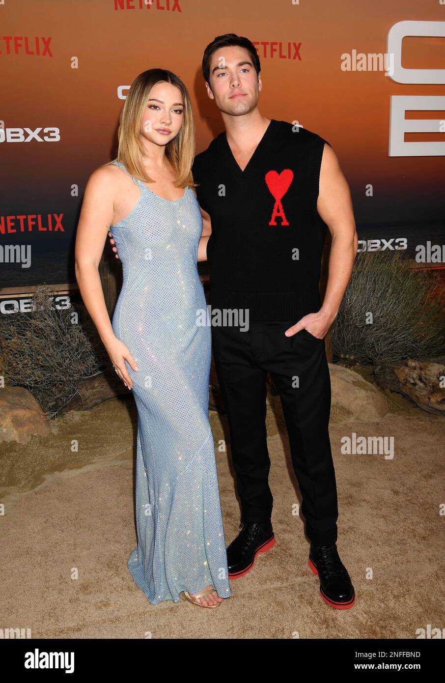 Los Angeles, California, USA. 16th Feb, 2023. (L-R) Madelyn Cline and ...