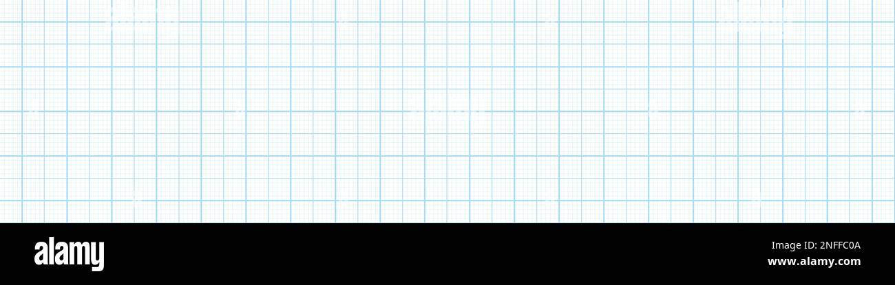 Blue millimeter graph paper grid background. Seamless pattern math ...