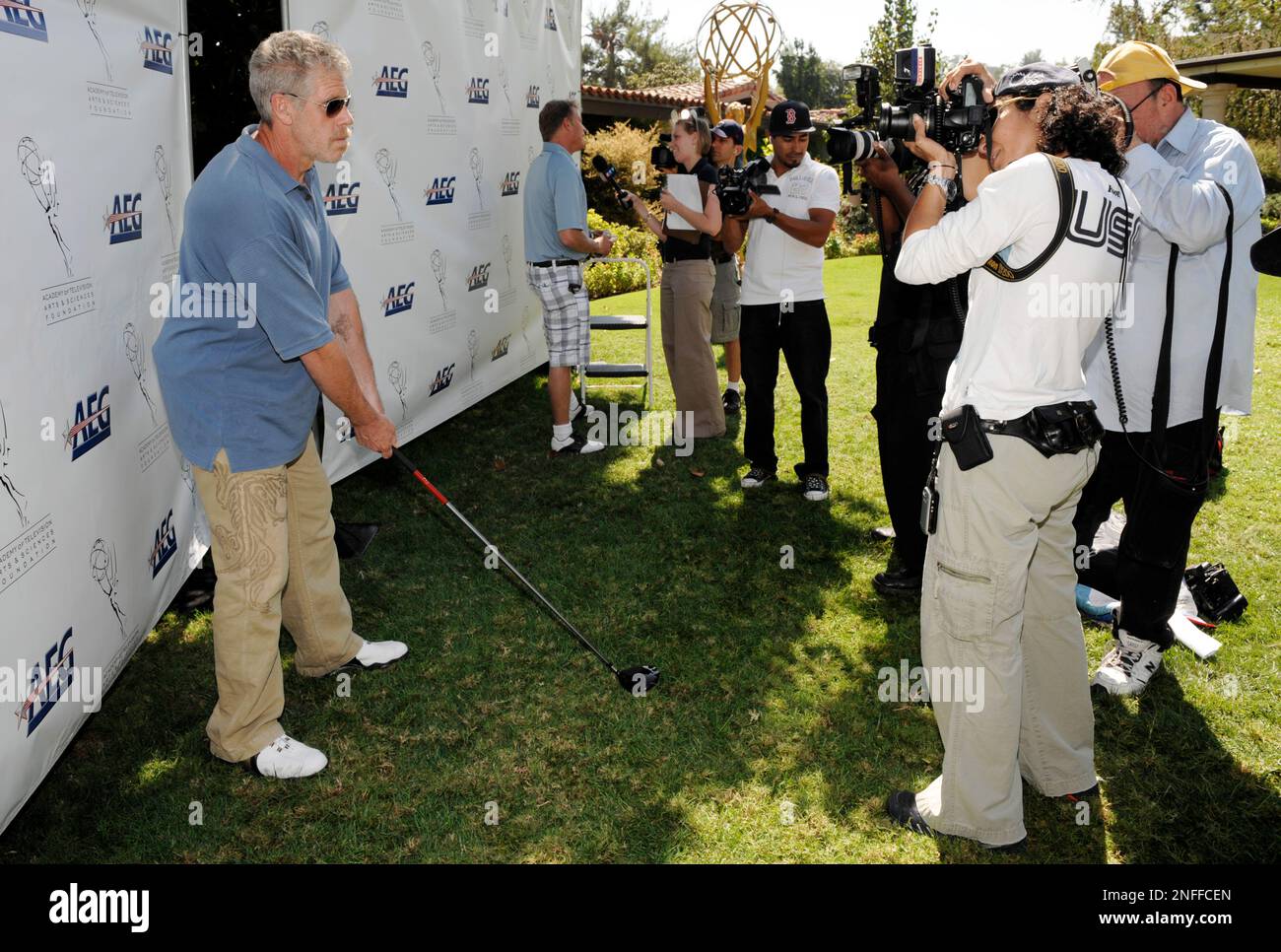 Ron Perlman poses before the Academy of Television Arts & Sciences and ...