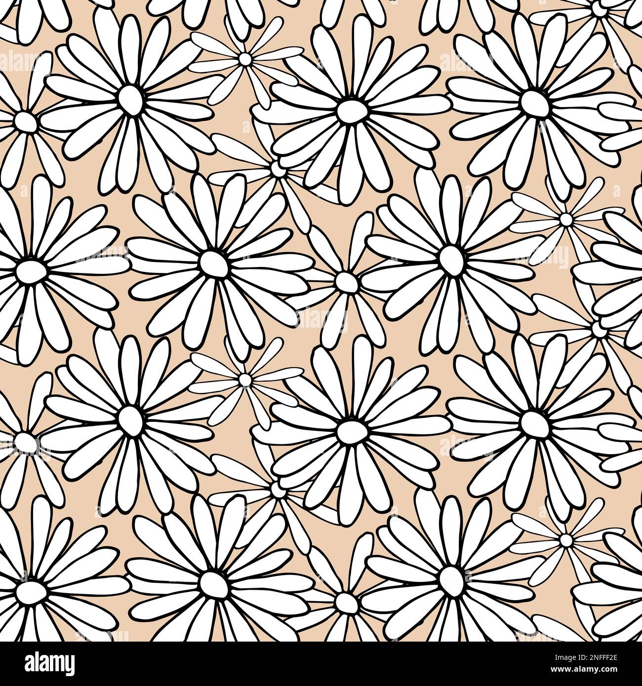 Colourful daisy flower Stock Vector Images - Alamy