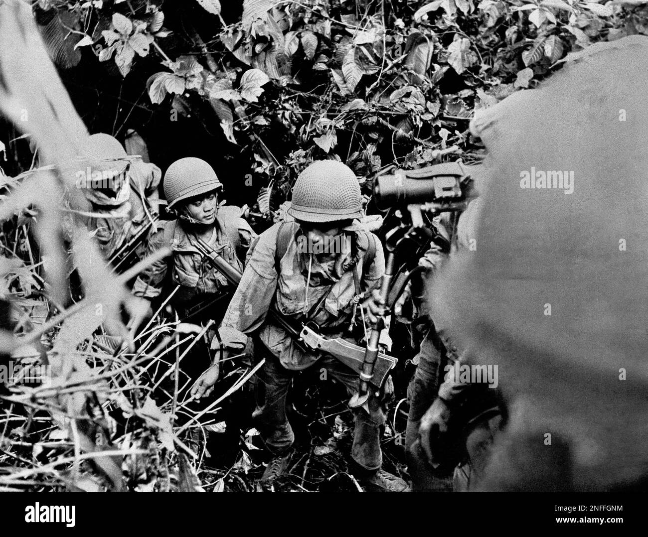 French and Vietnam forces have launched a new attack against Vietminh ...