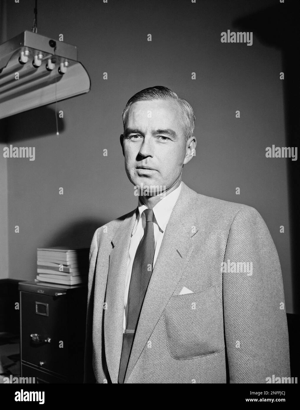 Nobel winner Dr. Willis E. Lamb Jr., Stanford University scientist, was ...