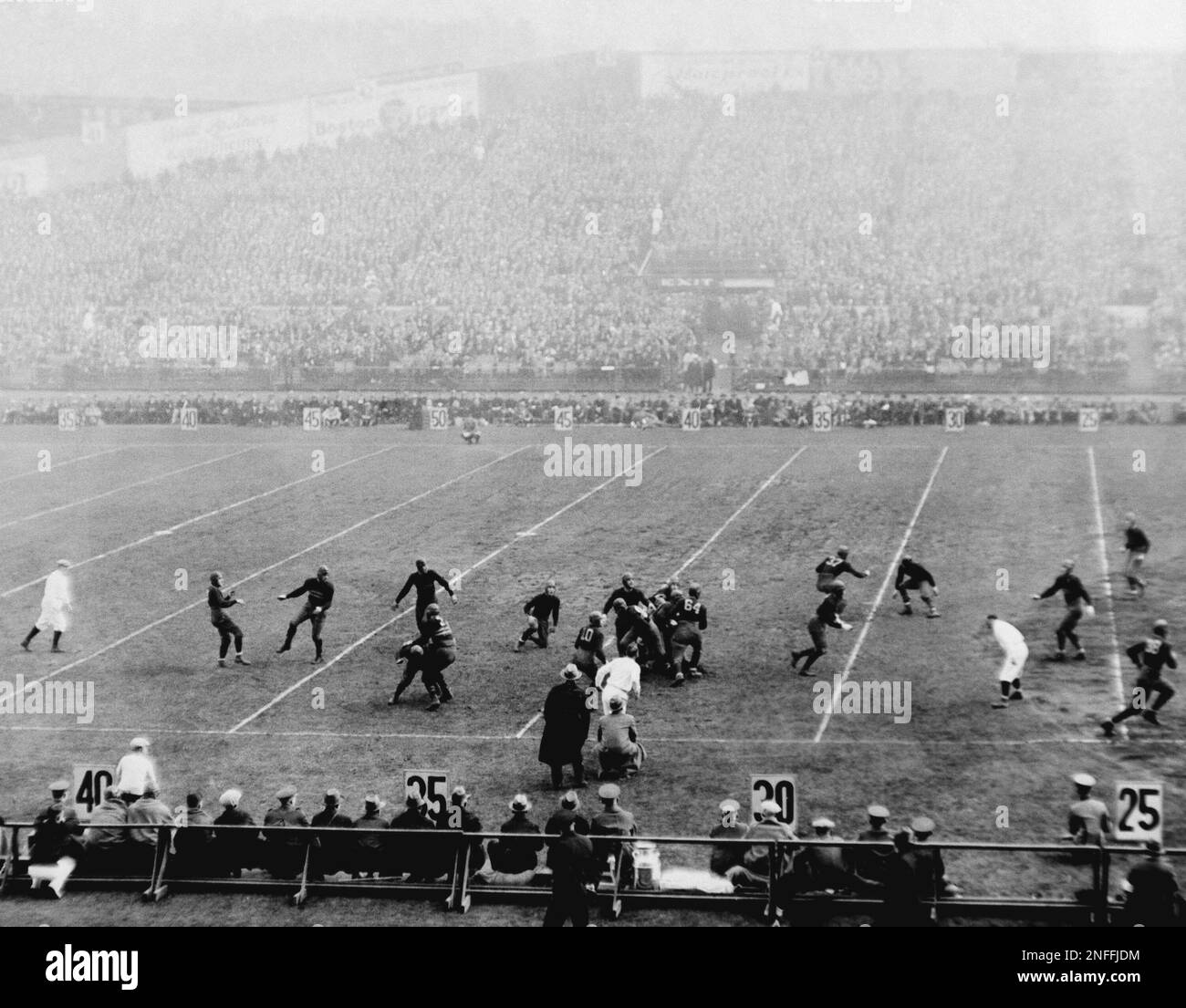 This is the Notre Dame-Army game, Nov. 13, 1926, at Yankee Stadium in ...