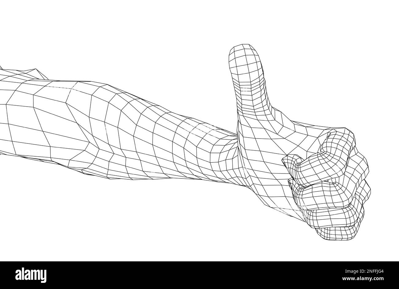 Thumb up hand sign Stock Photo - Alamy