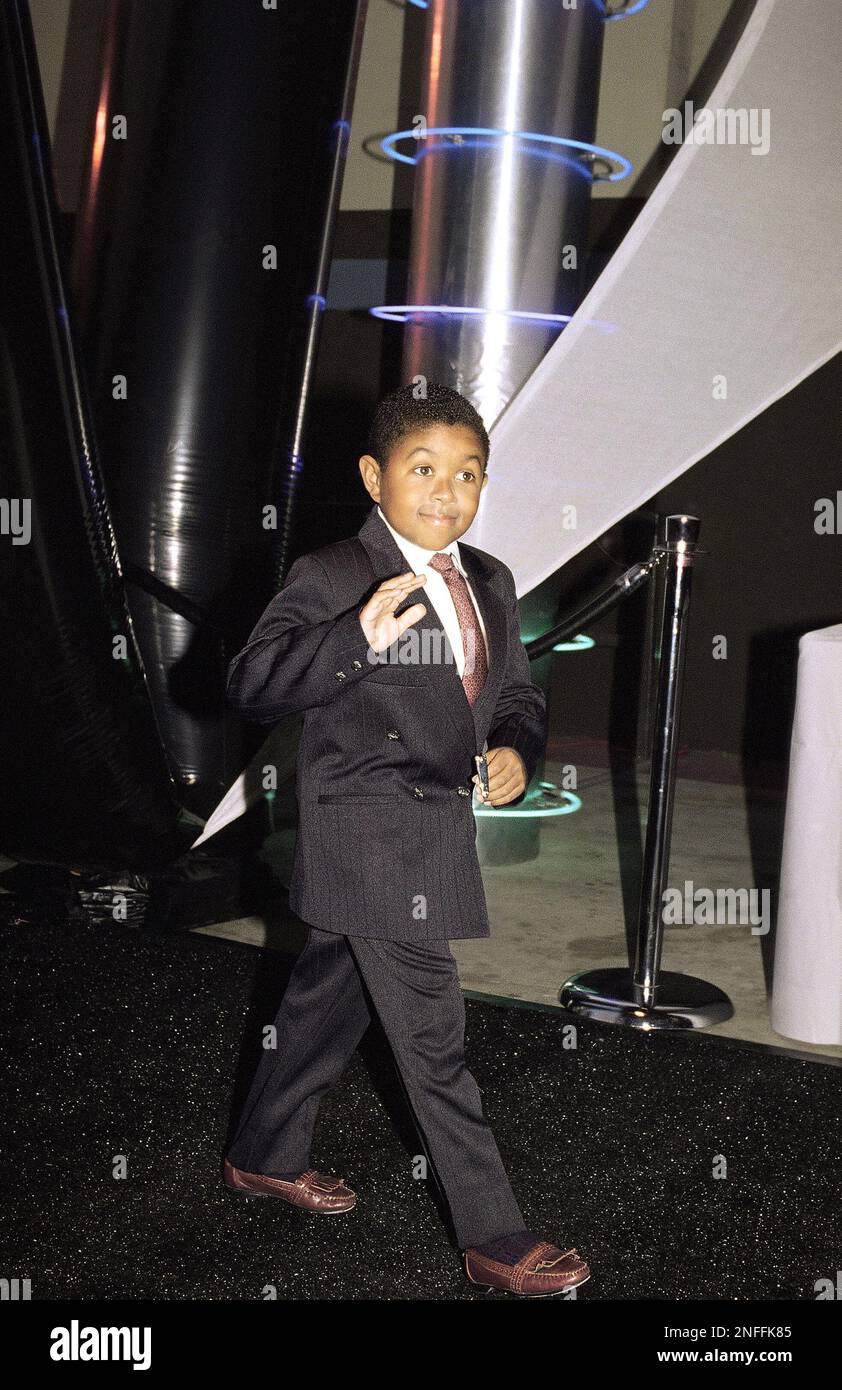 Actor Emmanuel Lewis is shown arriving for the ABC 40th Anniversary ...