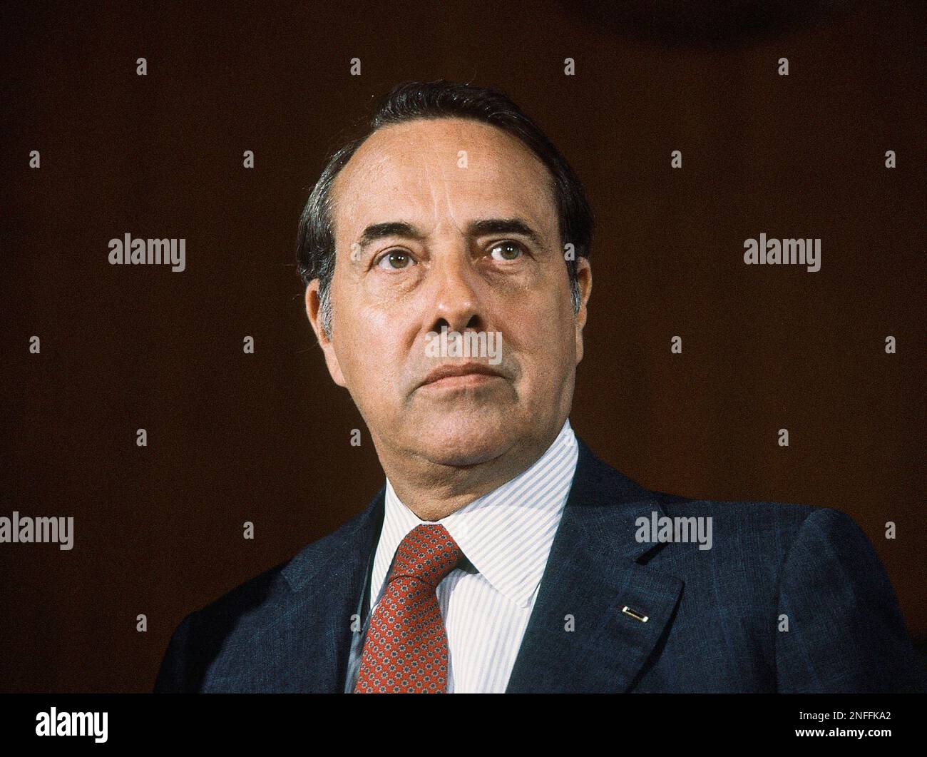 Sen. Robert Dole shown, Aug., 1983. (AP Photo/John Duricka Stock Photo ...