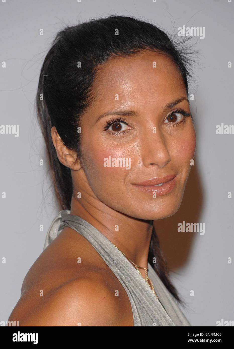 Padma Lakshmi attends the Calvin Klein 40th anniversary party during ...
