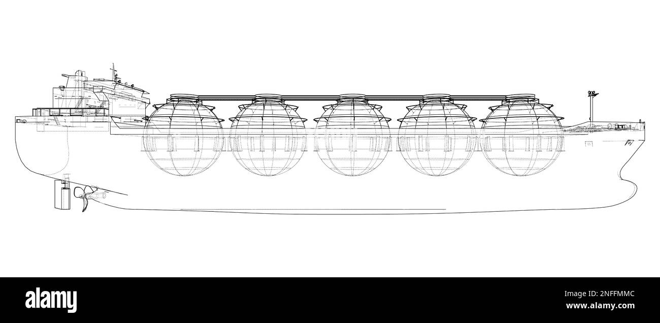 Lpg carrier Black and White Stock Photos & Images - Alamy