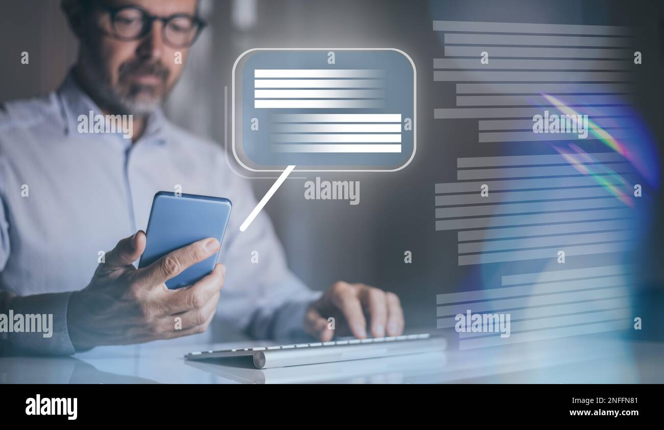 Smart device virtual control interface. Artificial intelligence new ...
