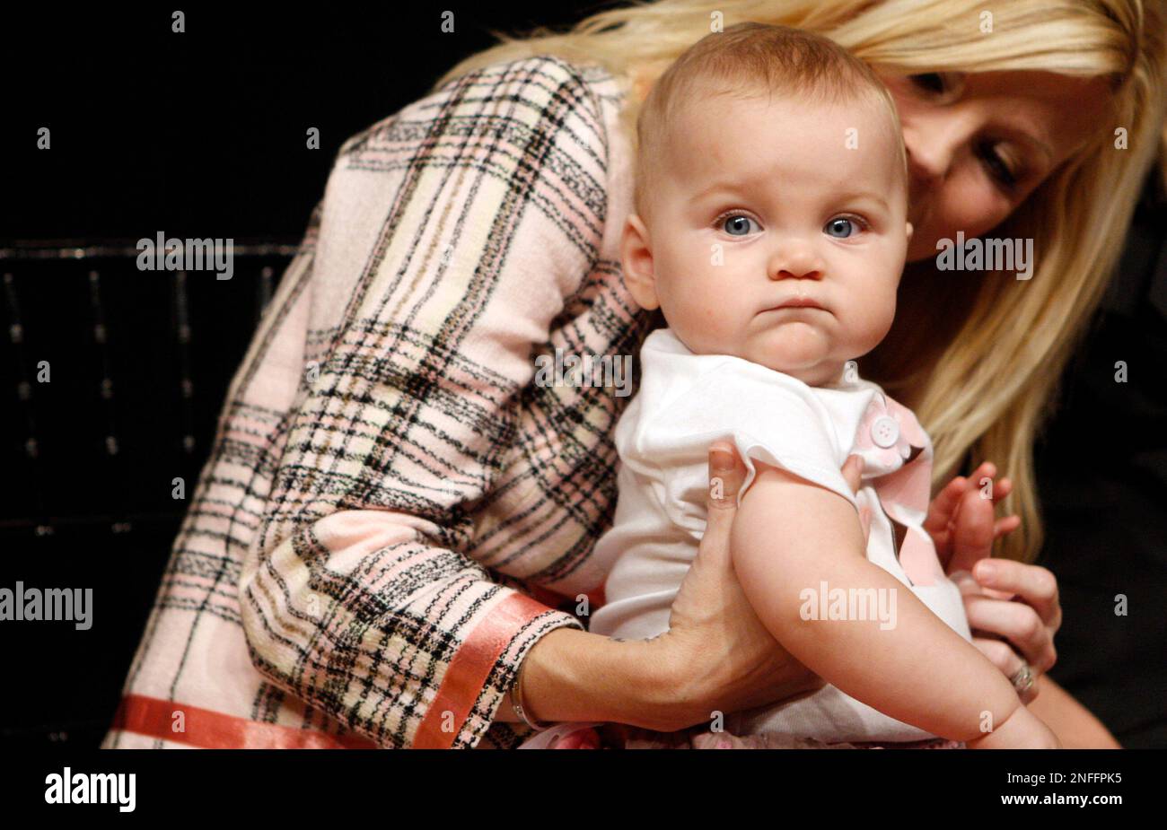 Renee Baio, and her daughter with actor Scott Baio, Bailey, are seen ...