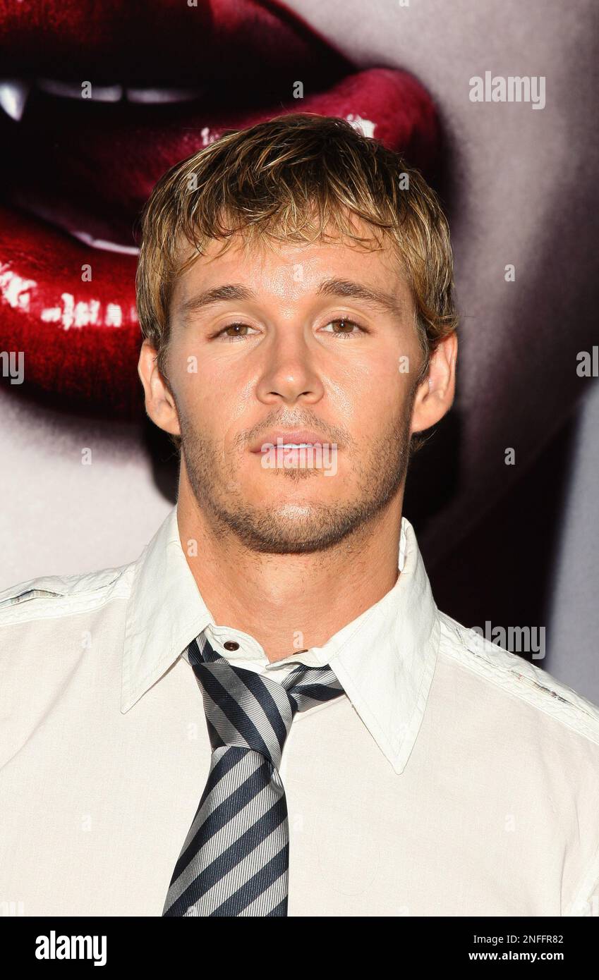Actor Ryan Kwanten poses at the Los Angeles Premiere of HBO's series ...