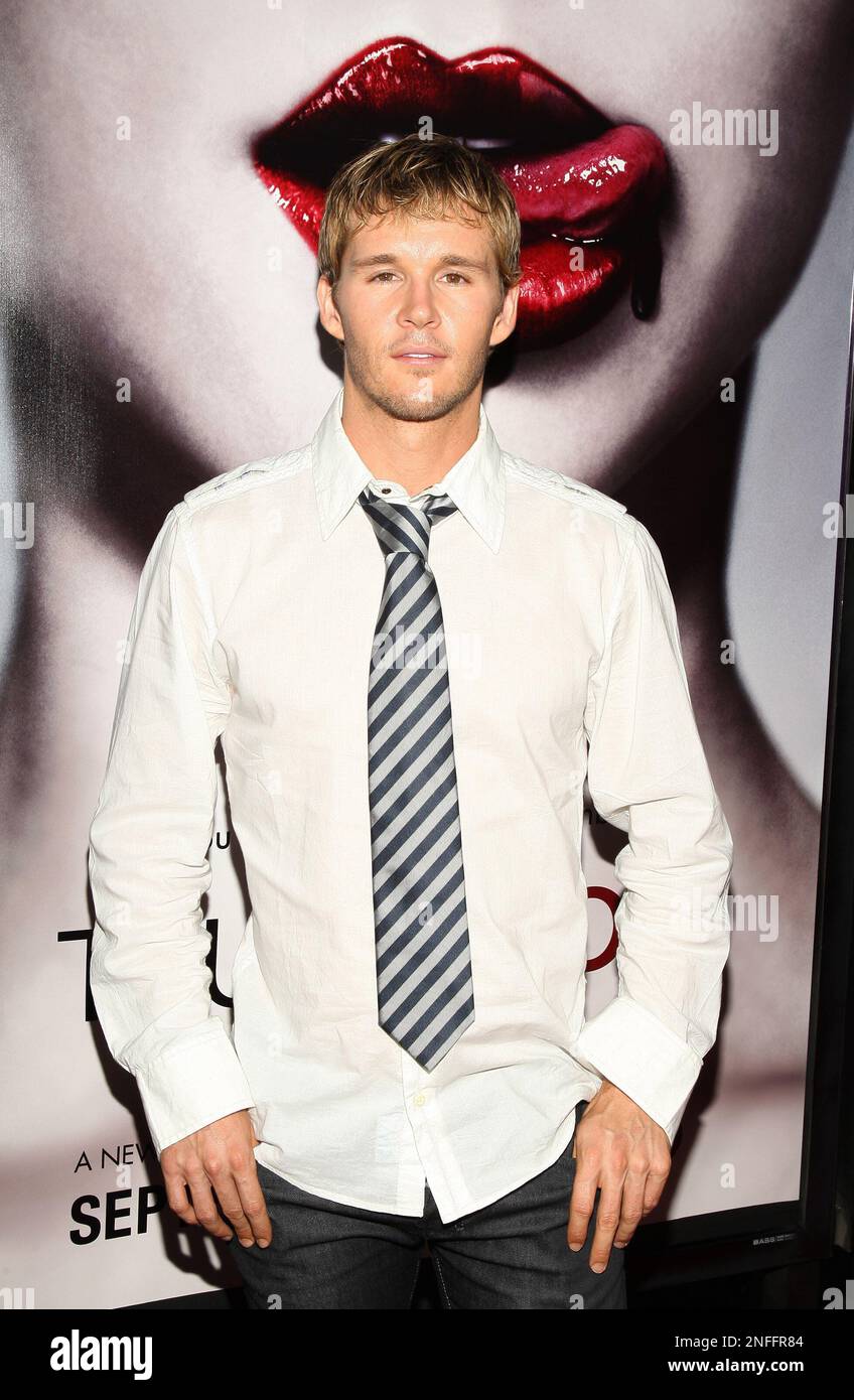 Actor Ryan Kwanten poses at the Los Angeles Premiere of HBO's series ...