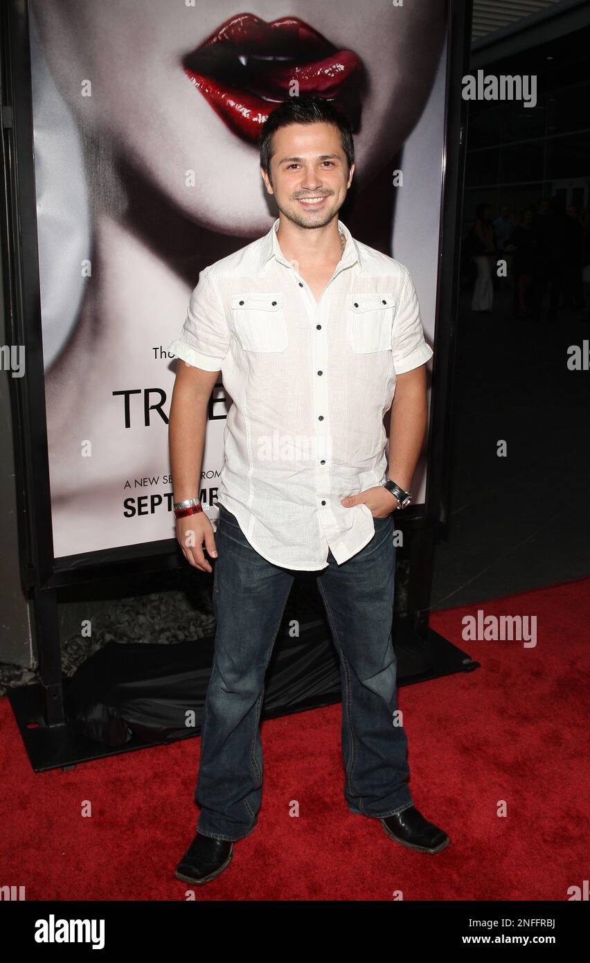 Actor Freddy Rodriguez poses at the Los Angeles Premiere of HBO's ...