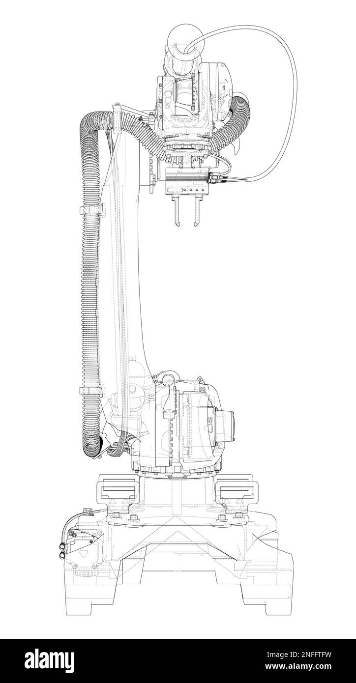 Industrial robot manipulator Stock Photo - Alamy