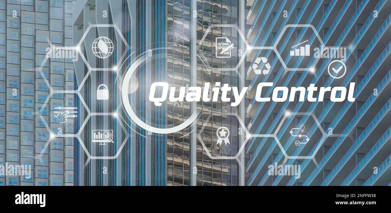 Quality control system concept. Standard business technology. Warranty ...