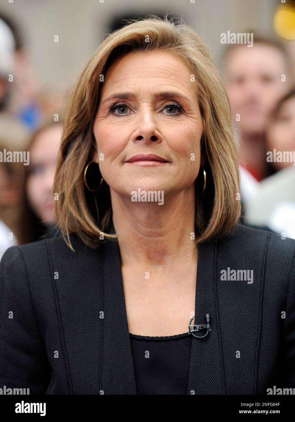 Meredith Vieira, co-host of the NBC "Today" television show, in New ...