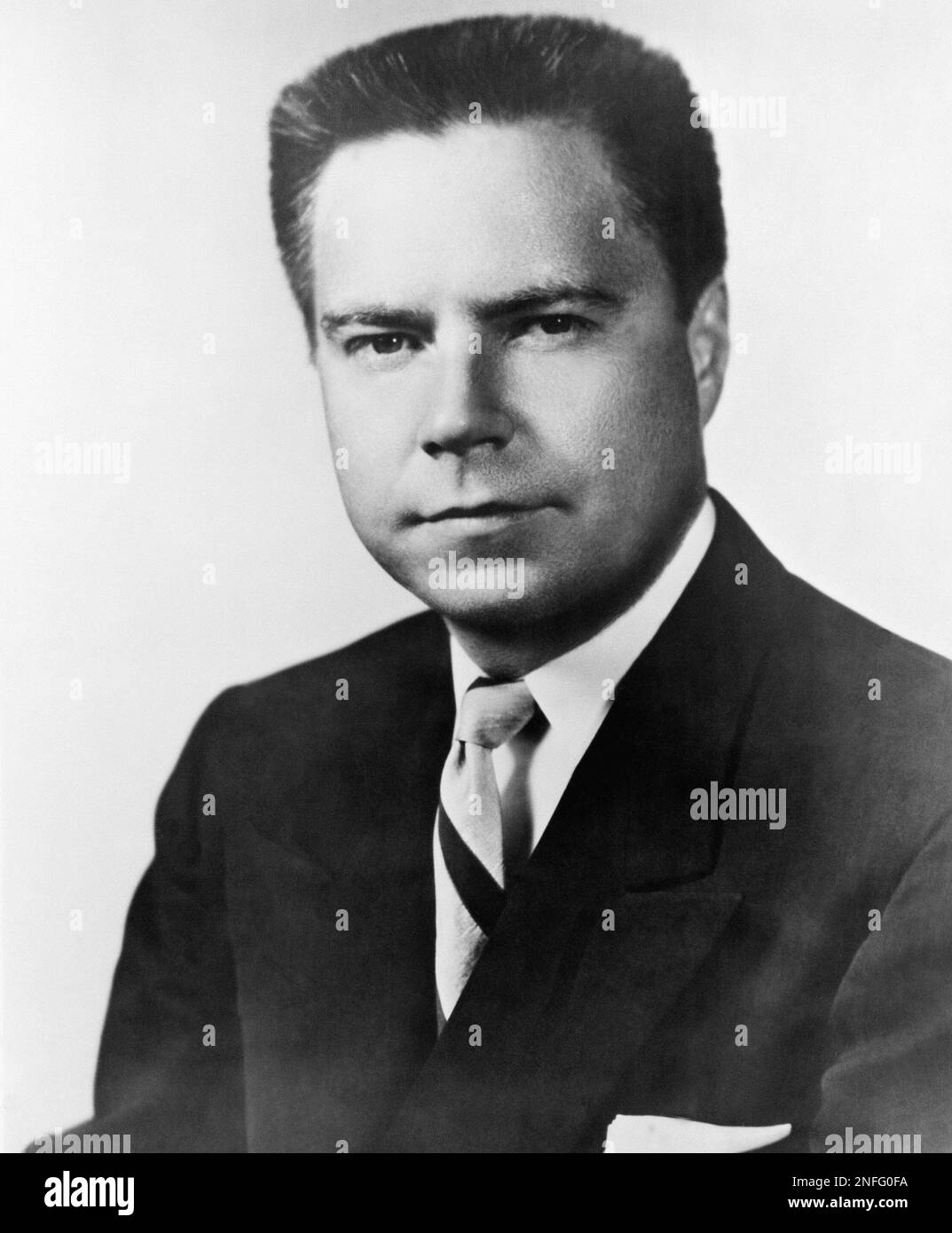 Rep. John J. Rhodes of Arizona shown, Oct. 8, 1954. (AP Photo Stock ...