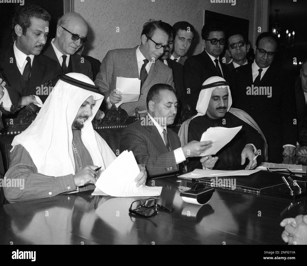 The Arab world's three biggest oil producer signed a Protocol, in ...