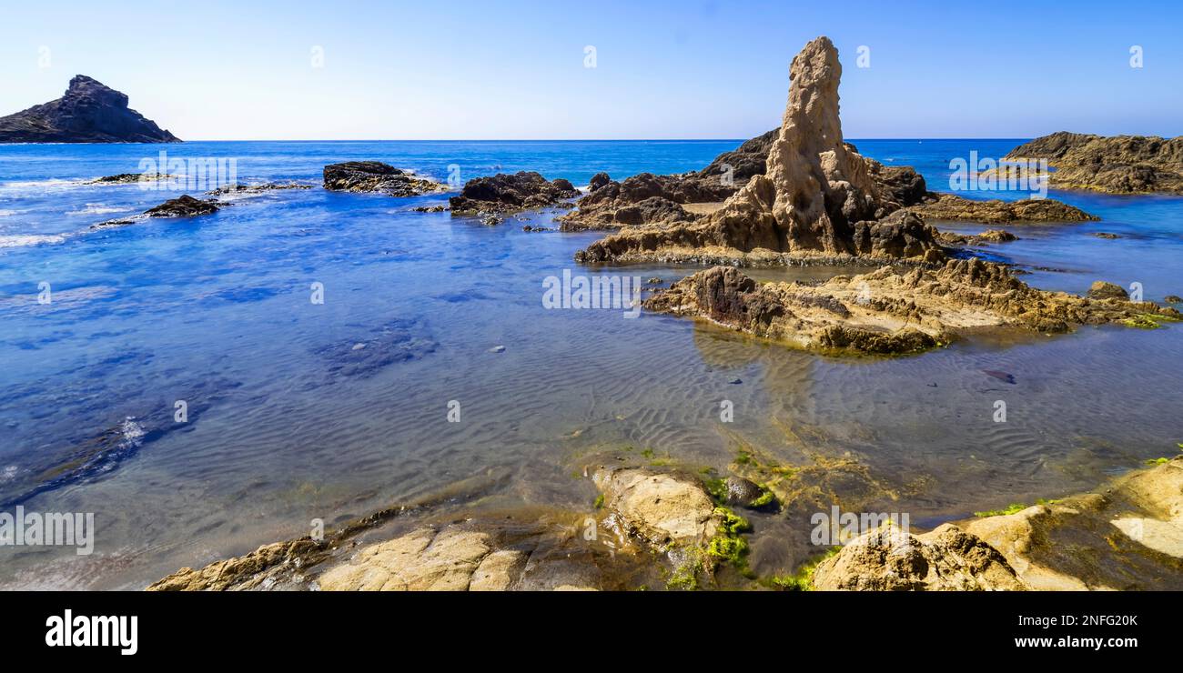 El Dedo Reef, Cabo de Gata-Níjar Natural Park, UNESCO Biosphere Reserve ...