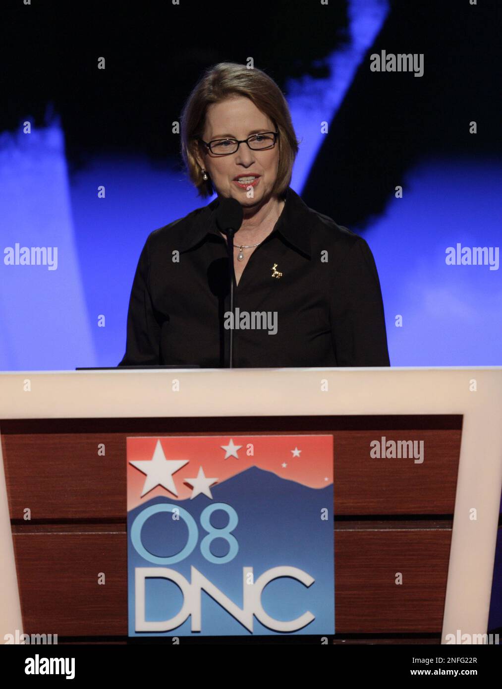 Lt. Gen. Claudia Kennedy, US Army (Ret.) speaks at the Democratic ...