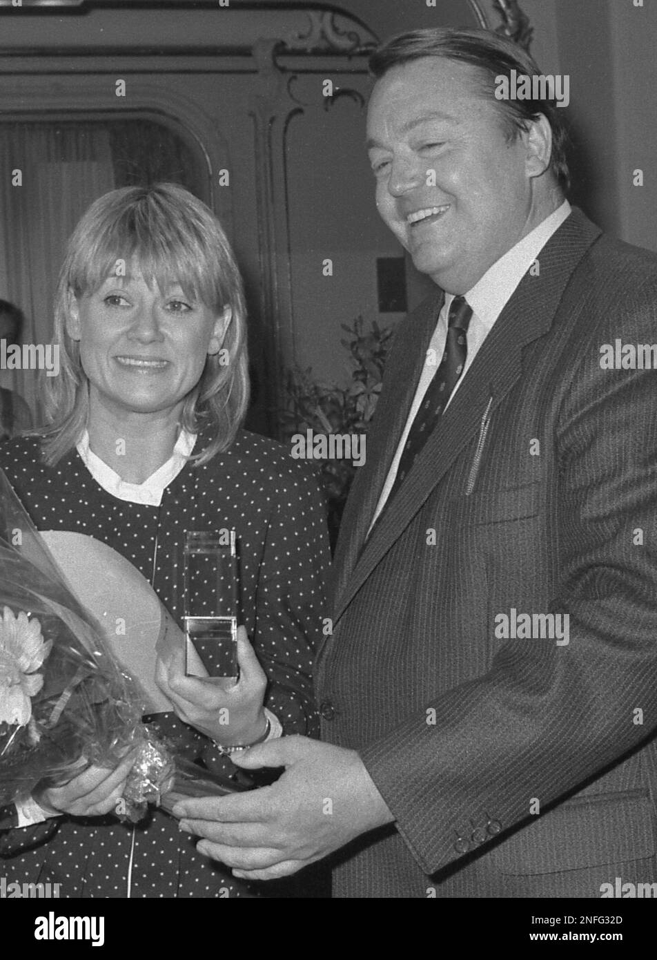 Danish singer - actress Gitte Haenning receives the German Record Prize ...