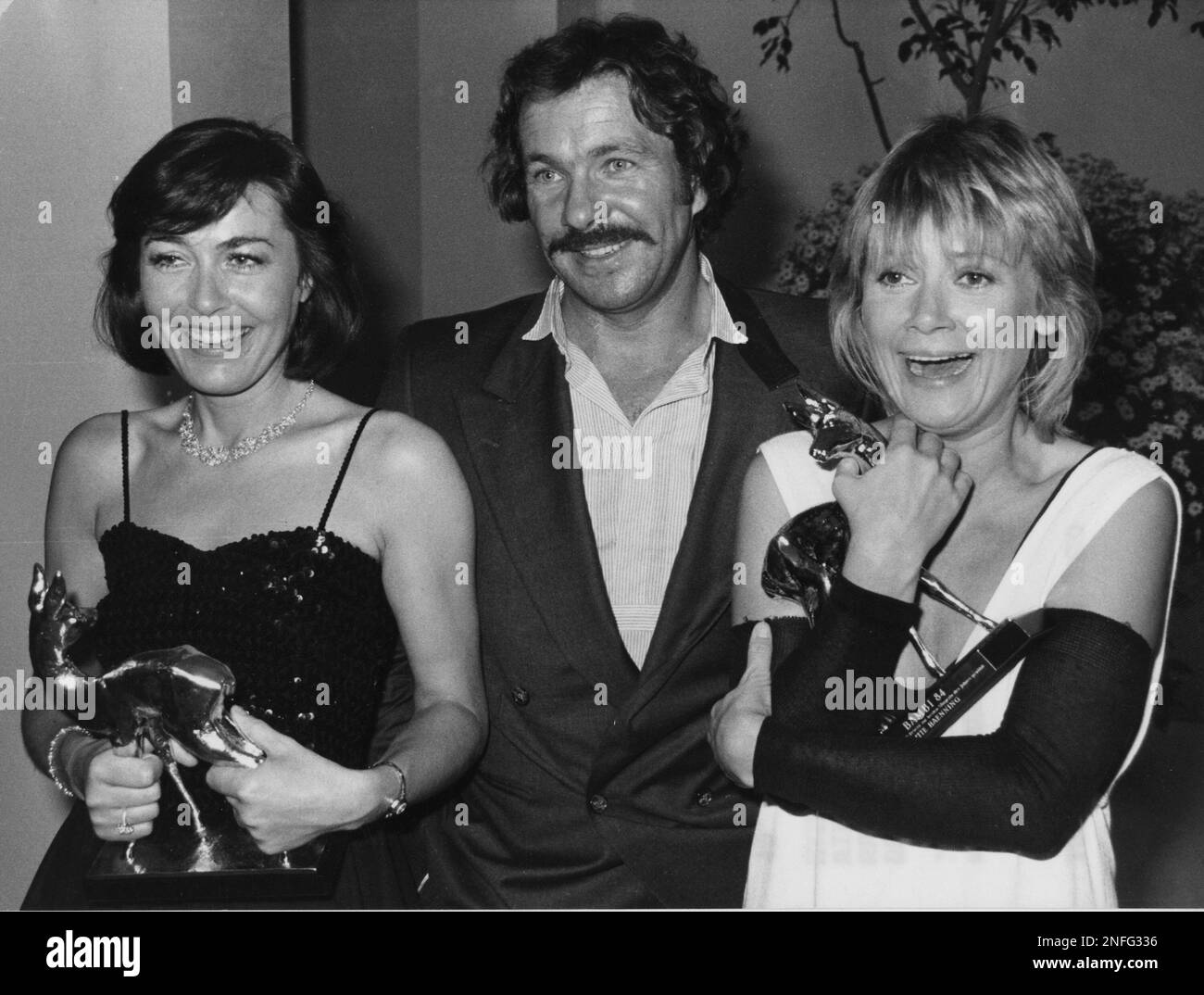 This year s Bambi laureats pose on Mai 18, 1984 in Munich, southern ...