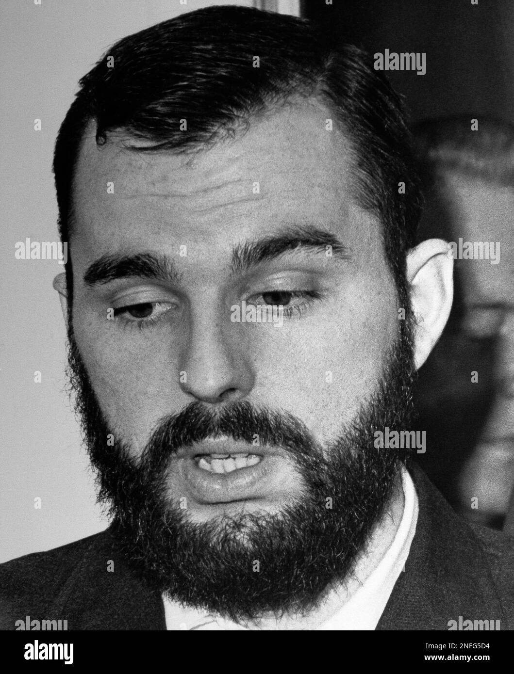 Gary Steven Krist talks with reporters at Dekalb County Courthouse in ...