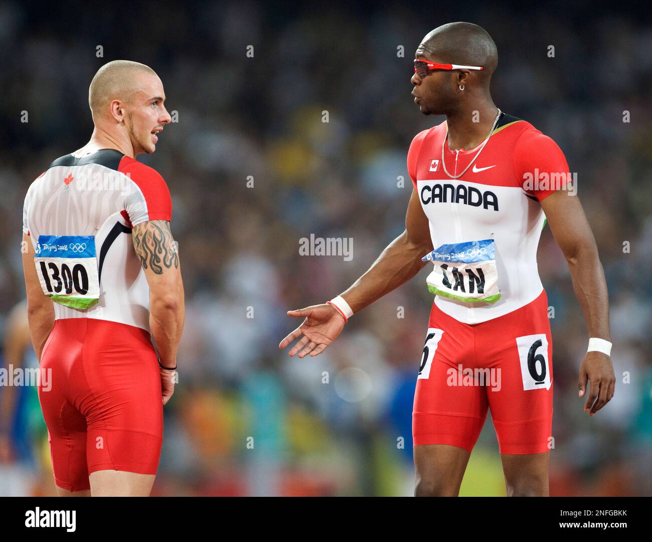 Canada's Hank Palmer, right, from Pierrefonds, Que., and Jared ...