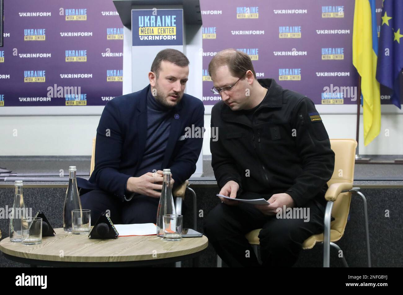 KYIV, UKRAINE - FEBRUARY 17, 2023 - European Commissioner for ...