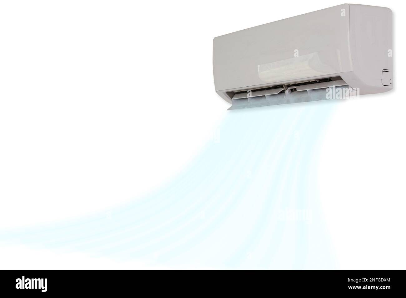 Air conditioner blowing cold air Stock Photo - Alamy Air conditioner blowing cold air Stock Photo - Alamy