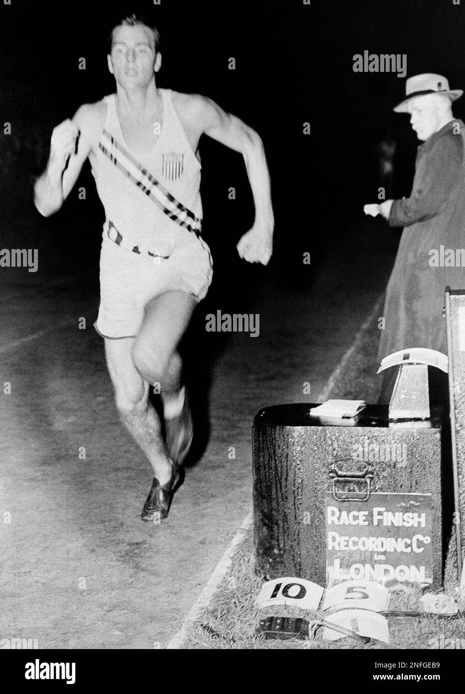 Bob Mathias, Tulare, Calif., schoolboy, who won the Olympic decathlon ...