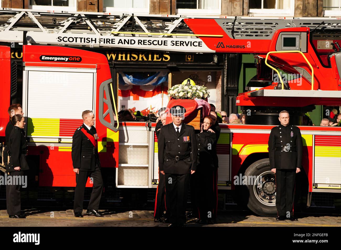 Funeral of barry martin hi-res stock photography and images - Alamy