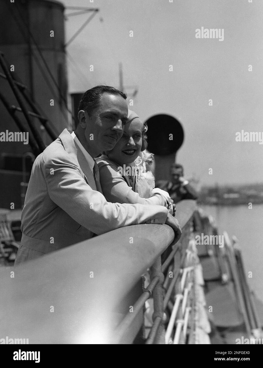 Married a few hours previously, Actor William Powell, left, and Actress ...
