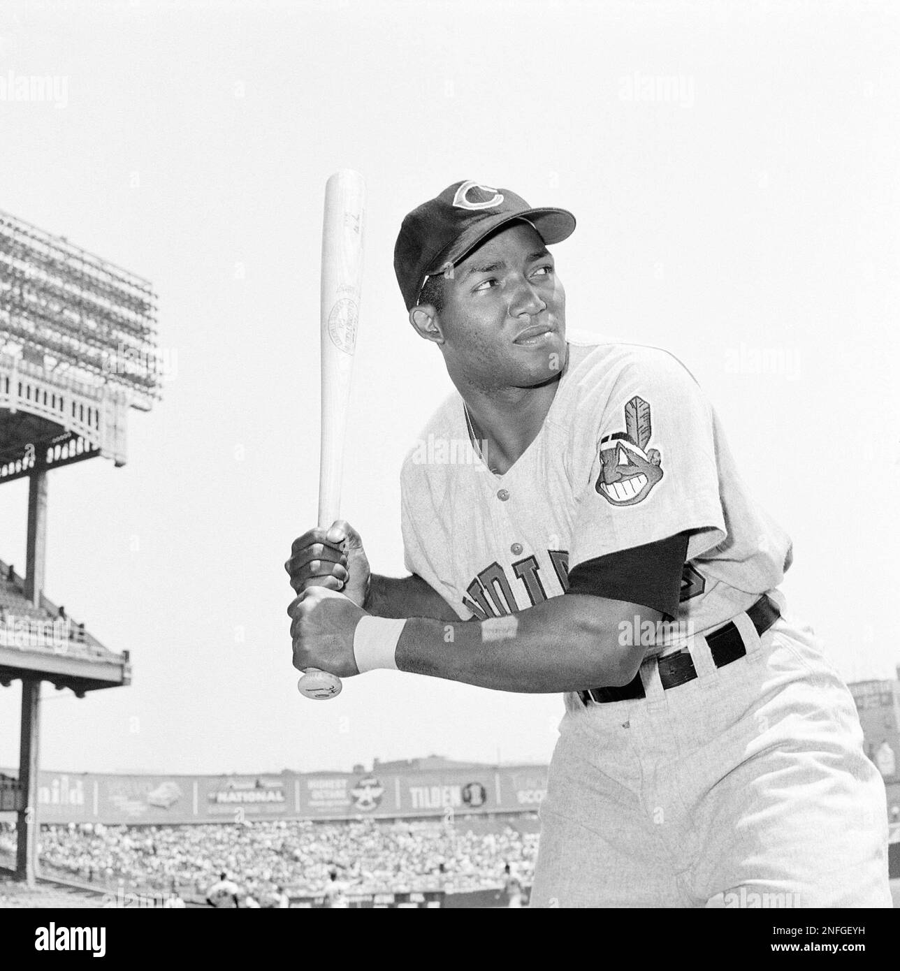 Infielder Vic Power of the Cleveland Indians poses, July 10, 1958. (AP ...