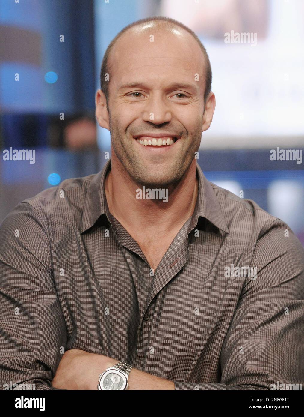 Actor Jason Statham makes an appearance on MTV's Total Request Live on ...