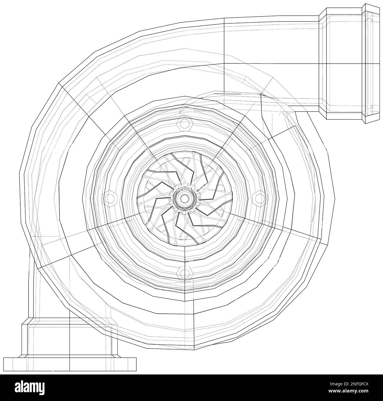 Car turbocharger Black and White Stock Photos & Images - Alamy